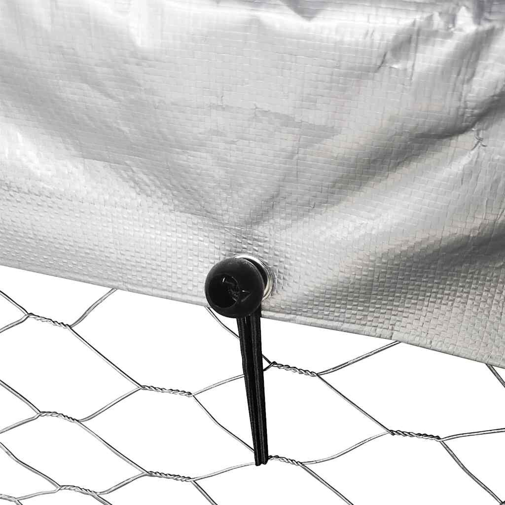 vidaXL udendørs hundebur med tag 200x200x150 cm | vidaXL.dk