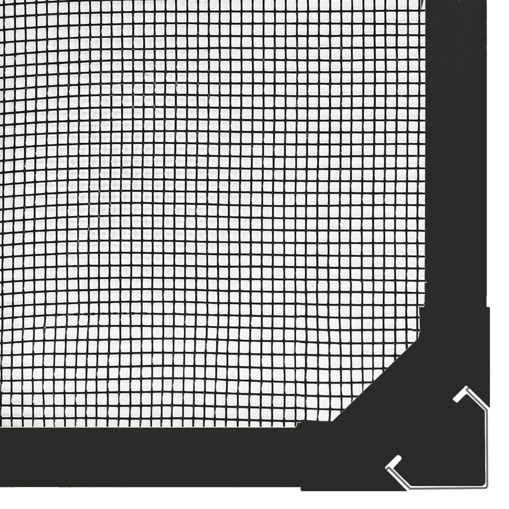 vidaXL magnetisk insektnet til vinduer 130x150 cm antracitgrå | vidaXL.dk