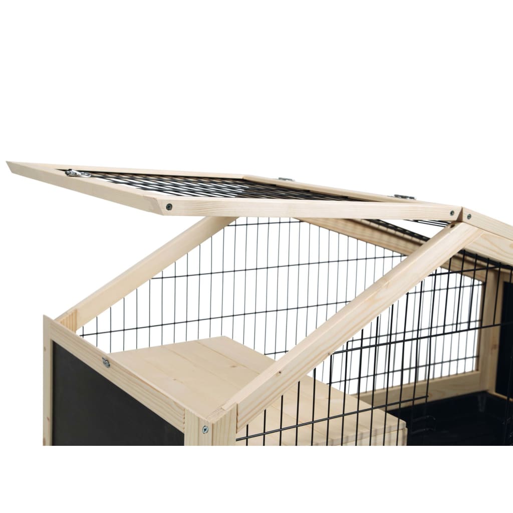 Beeztees indendørs kaninbur Mex 116x54x65,4 cm træ | vidaXL.dk