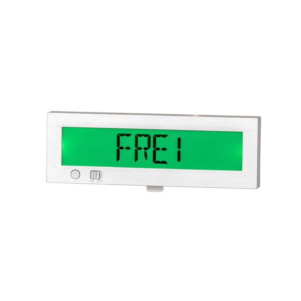 MOEDEL Ledig/Optaget-skilt LED digitalt 5x15x1,4 cm | vidaXL.dk