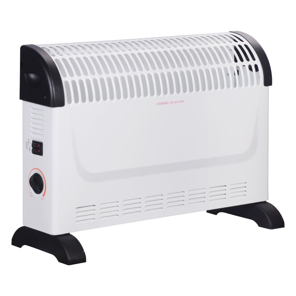 Qlima elradiator ECH 4020 2000 W hvid | vidaXL.dk
