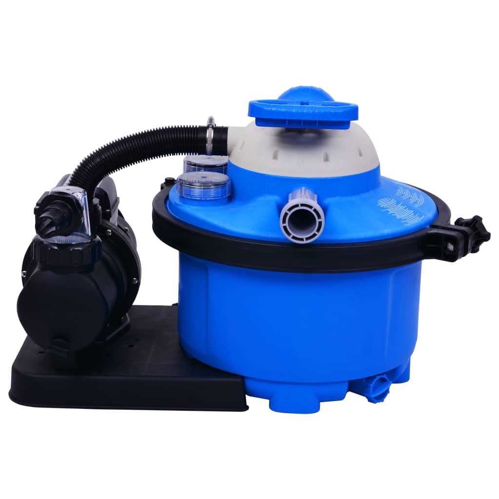 vidaXL sandfilterpumpe med timer 450 W 25 l | vidaXL.dk