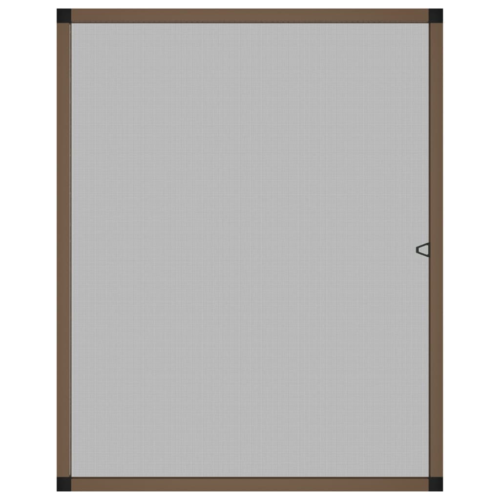vidaXL insektnet til vinduer 100x120 cm brun | vidaXL.dk