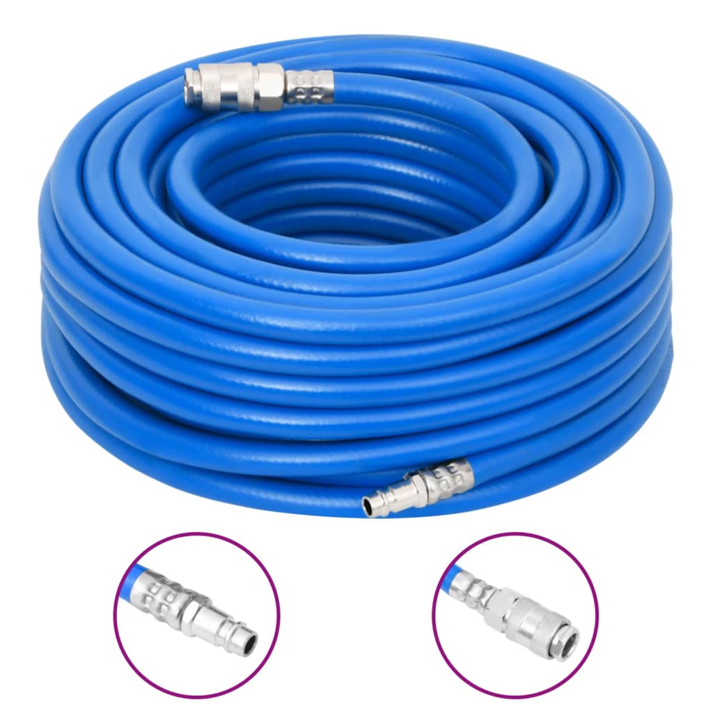 vidaXL luftslange 0,7" 10 m PVC blå | vidaXL.dk