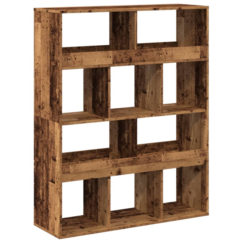 vidaXL rumdeler 100x33x125,5 cm konstrueret træ antikt træ | vidaXL.dk